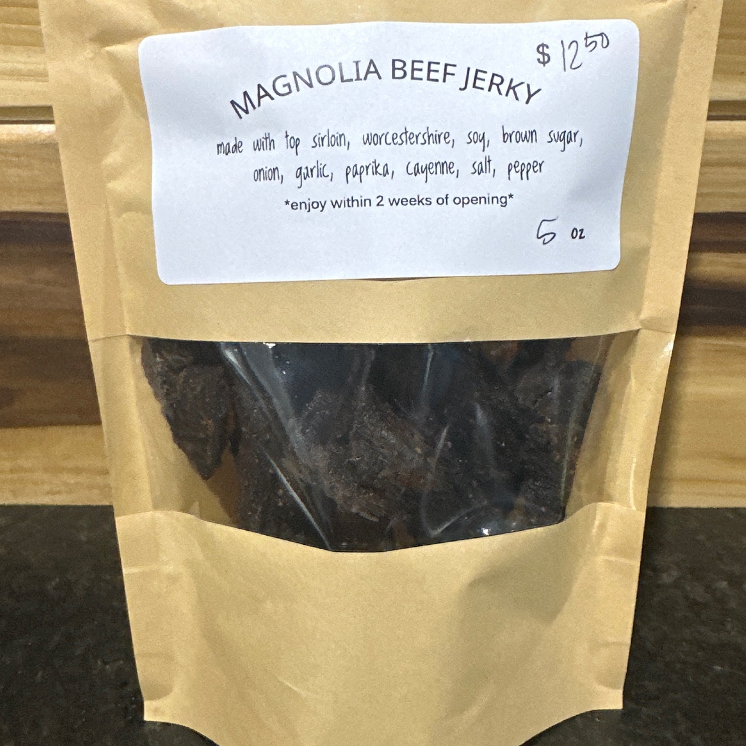 4 ounce Magnolia Beef Jerky | Magnolia Beef